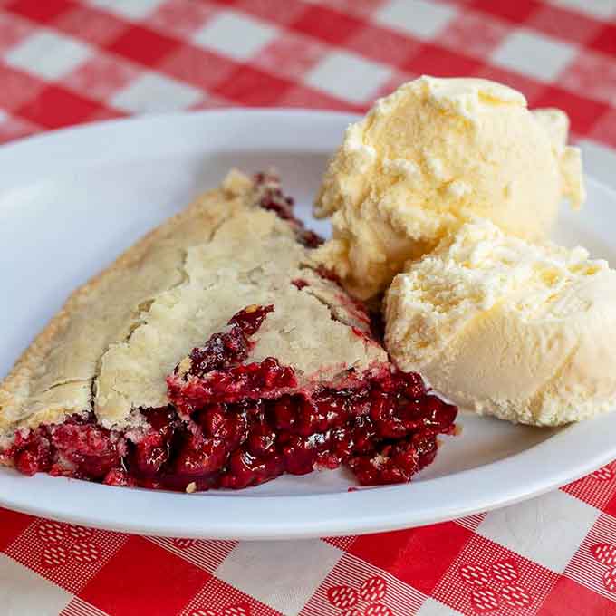Pie meets ice cream in a partnership more successful than most marriages, creating the ultimate comfort food experience on one plate.
