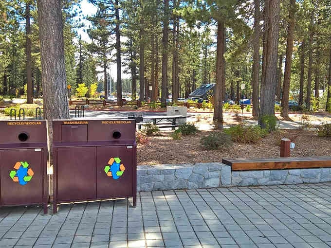 Recycling stations prove you can love nature and actually take care of it simultaneously.