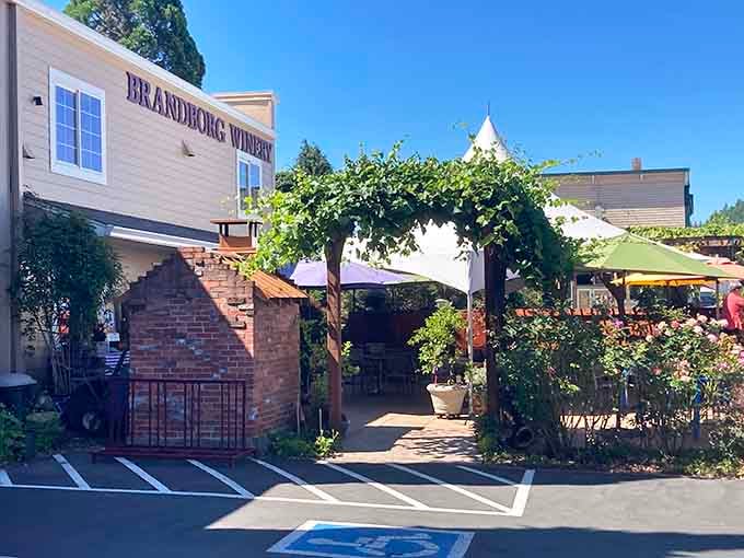 Brandborg Winery sits pretty among the vines, where serious wine happens in seriously beautiful surroundings.