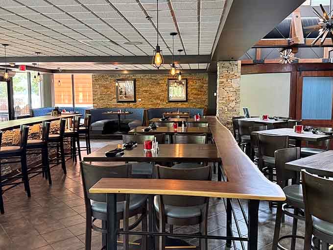 Lakeside Grille serves up meals with views that make you forget you're technically still in Maryland.