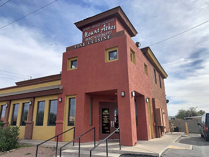 Mt Athos brings Mediterranean flavors to the desert, because Florence contains multitudes beyond its Western roots.