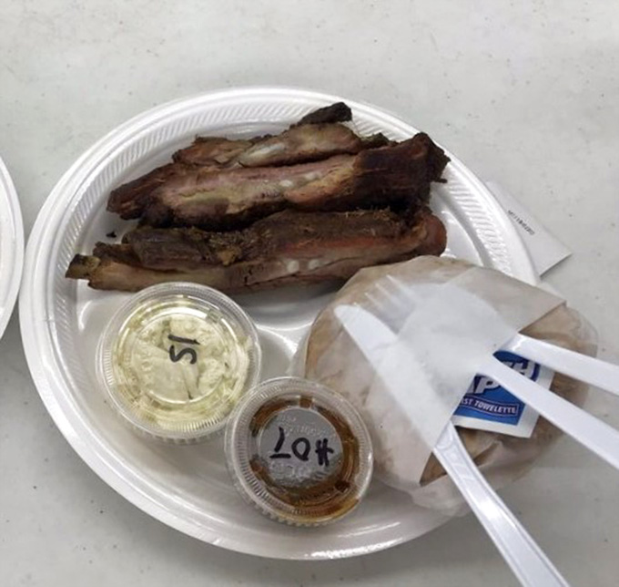 Ribs that prove sometimes the best things in life require napkins, lots of napkins, seriously.