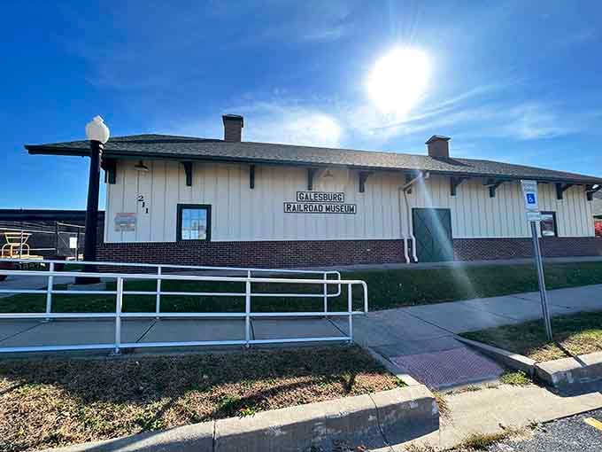 The Railroad Museum celebrates the iron horses that made Galesburg what it is – affordable and accessible.