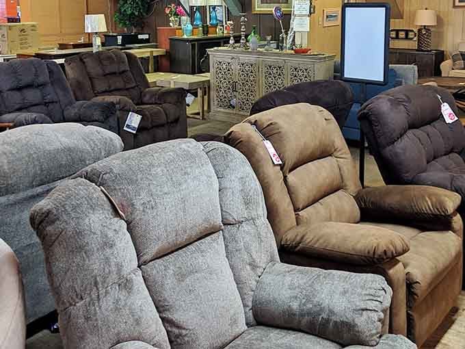 Plush recliners that'll cradle you in comfort without the usual furniture store sticker shock drama.