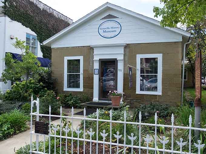 The Historical Society Museum: where Granville's past lives on, minus the questionable fashion choices of yesteryear.