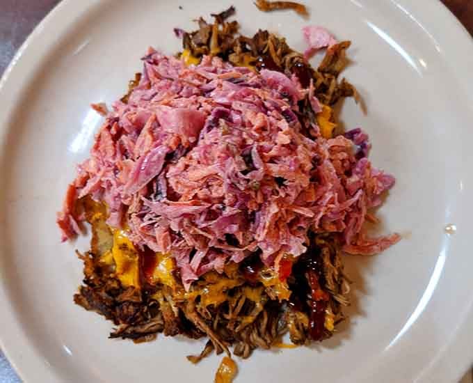 Pulled pork meets pierogis in a skillet that proves fusion food doesn't have to be fancy to be fantastic.