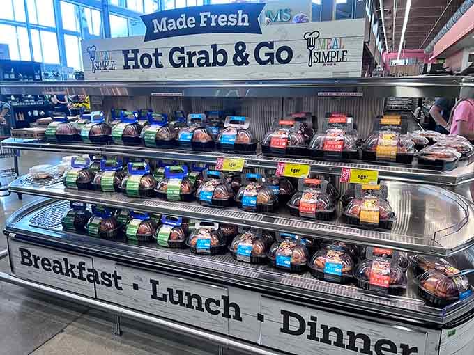 Those rotisserie chickens sitting pretty in their heated case are basically dinner already dressed and ready to go home.
