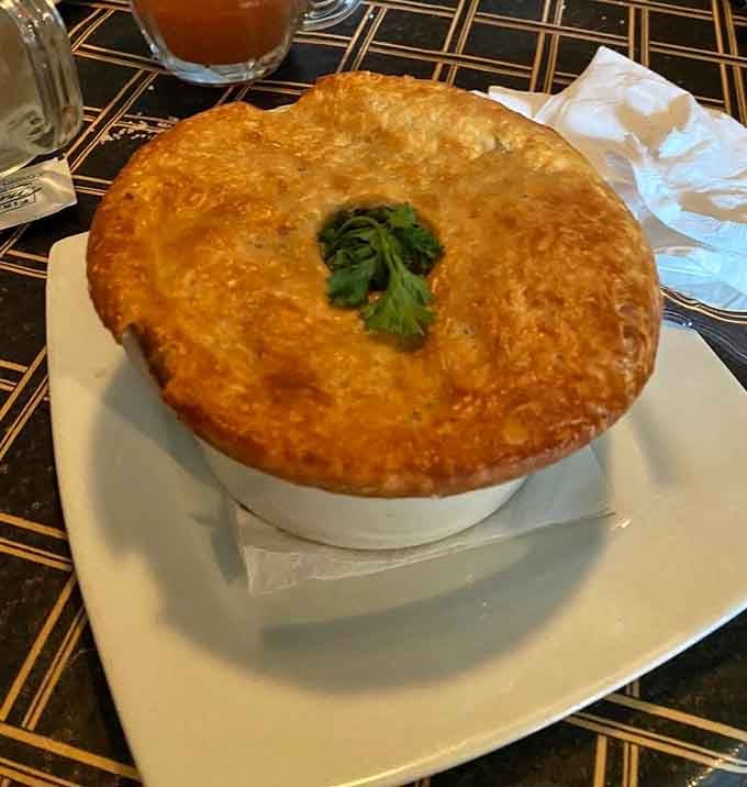 That golden crust is hiding layers of comfort that would make your grandmother jealous of the competition.