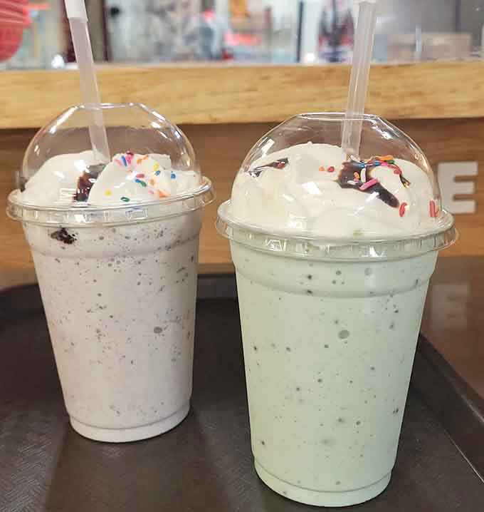 Cookies and cream meets mint chip in a frozen dairy summit that would make the UN jealous.