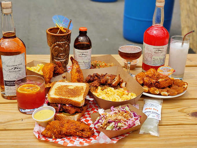 This spread looks like someone raided the best parts of three different restaurants and combined them perfectly.
