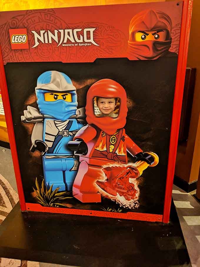 Transform into a LEGO minifigure for photos, finally achieving that blocky physique you've always dreamed about having.