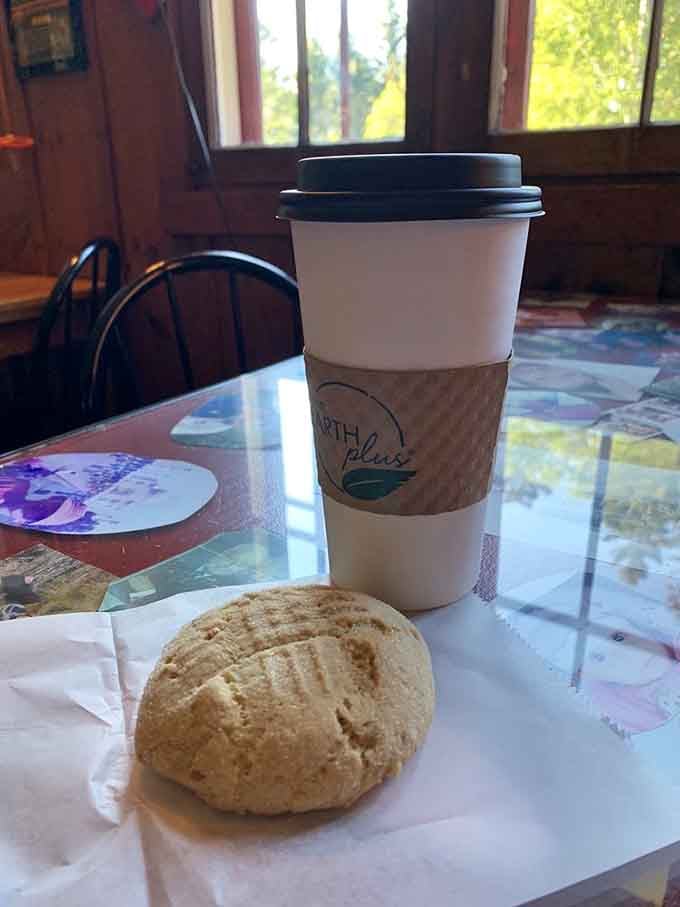 Sometimes the perfect morning is just good coffee and a homemade cookie in a place that feels like home.