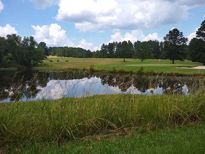 Golf courses here offer peaceful views that make three-putting almost acceptable.