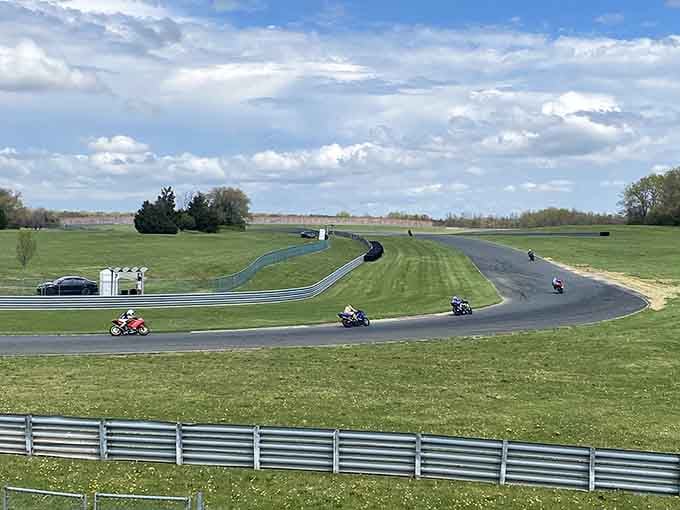 Who says retirement means slowing down? This track proves you're never too old for a little speed.