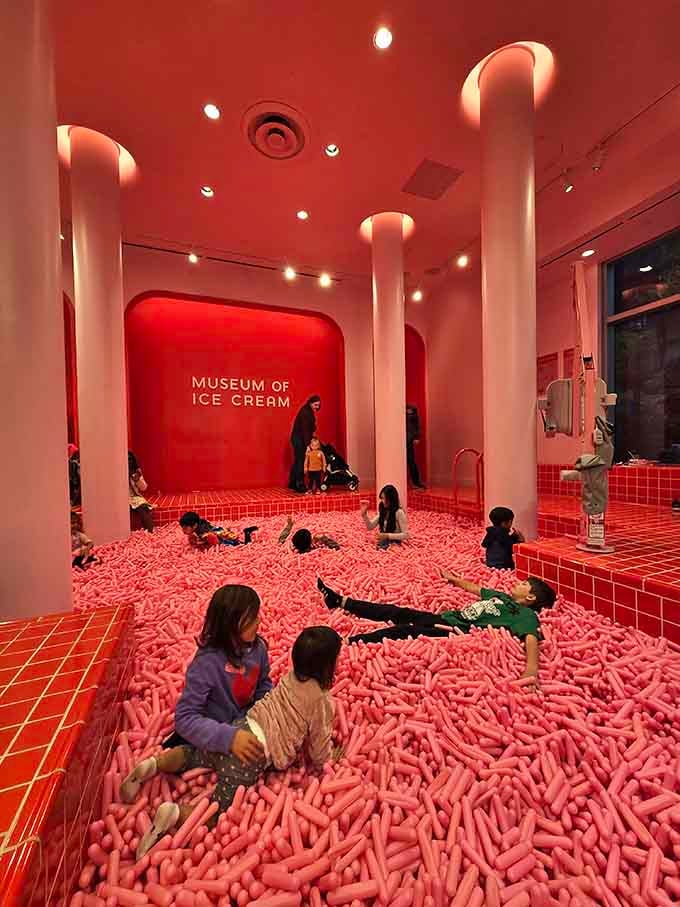 The sprinkle pool where dignity goes to die and Instagram feeds come gloriously alive forever.