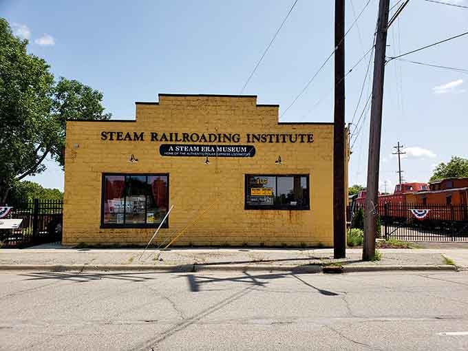 The Steam Railroading Institute keeps history alive, proving that some things are worth preserving beyond just Instagram moments.