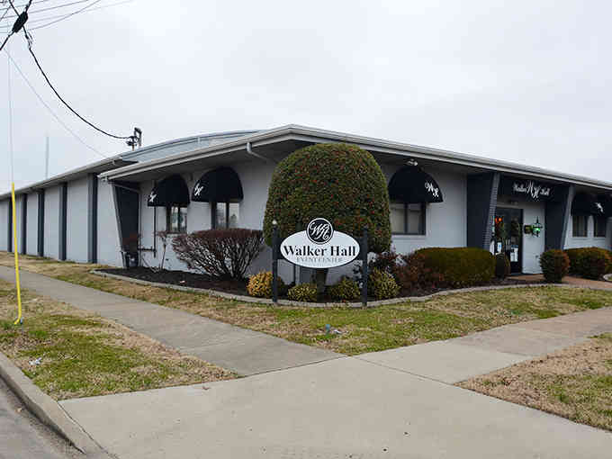 Behind that modest exterior lies a gathering space where community celebrations and memories are made.