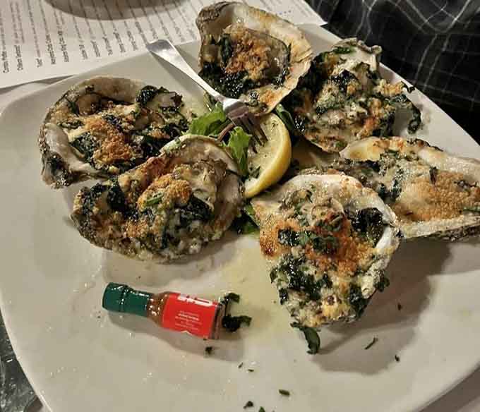 These baked oysters prove that sometimes the best things come from shells, not just chocolate boxes at Valentine's Day.