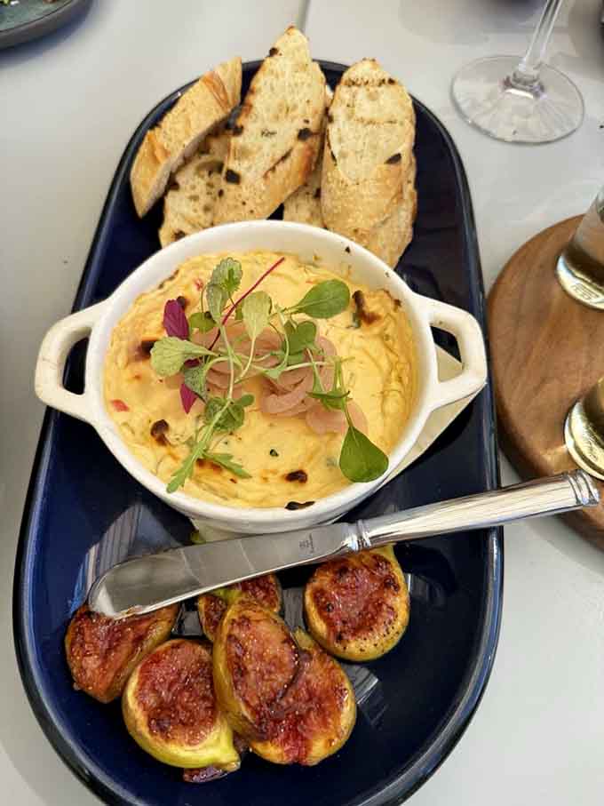 When cheese meets fig meets toasted bread, magic happens on your taste buds immediately.
