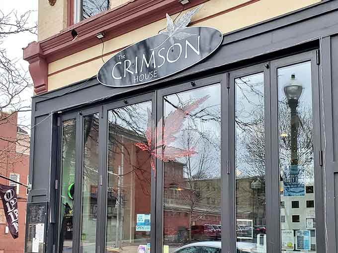 The Crimson House brings contemporary dining to historic streets, because even small towns deserve sophisticated taste experiences.