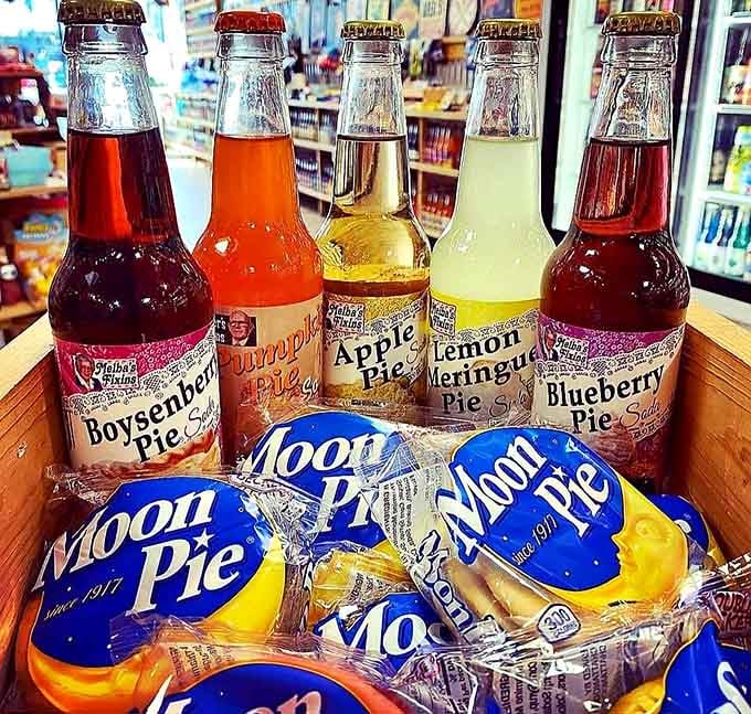 Moon Pies meet their liquid soulmates in these pie-flavored sodas that taste like grandma's kitchen.