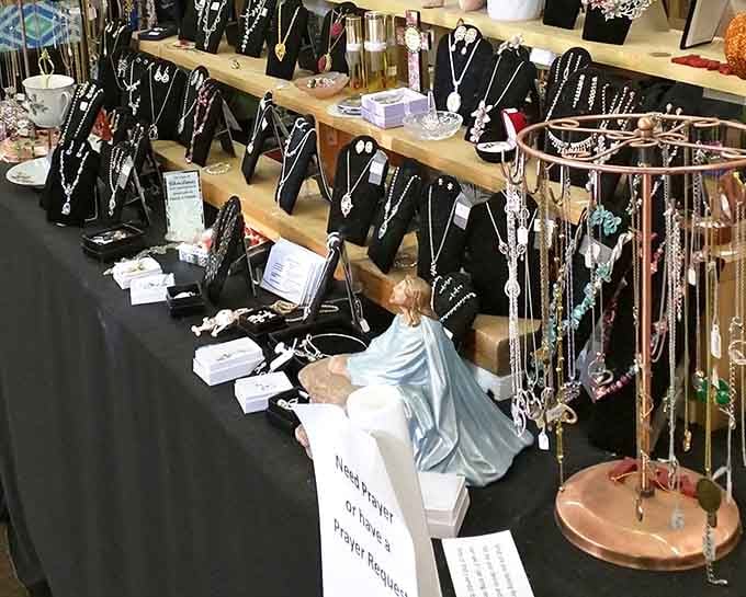 Handcrafted jewelry displayed with care, because sometimes the best accessories come from actual human hands, not factories.