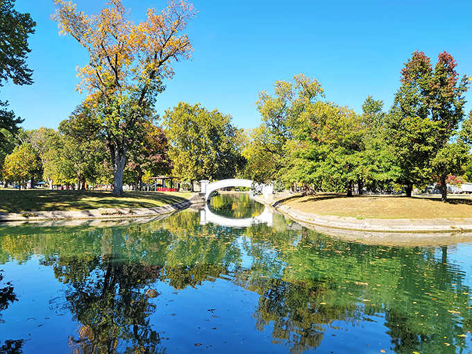 Liberty Park offers the increasingly rare luxury of space, quiet, and actual reflection time without distractions.