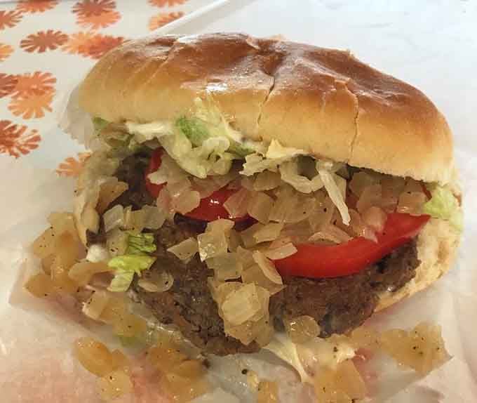 A burger that proves you don't need fancy toppings when you nail the fundamentals with this much care.