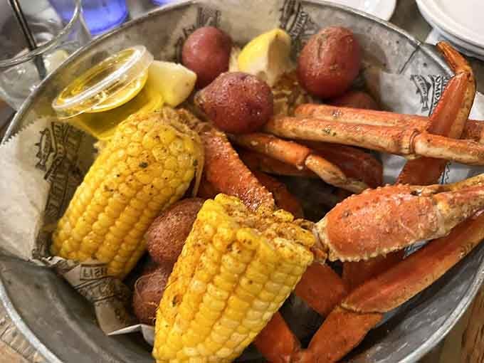 Snow crab legs with corn and potatoes turn dinner into a hands-on adventure worth every delicious minute.