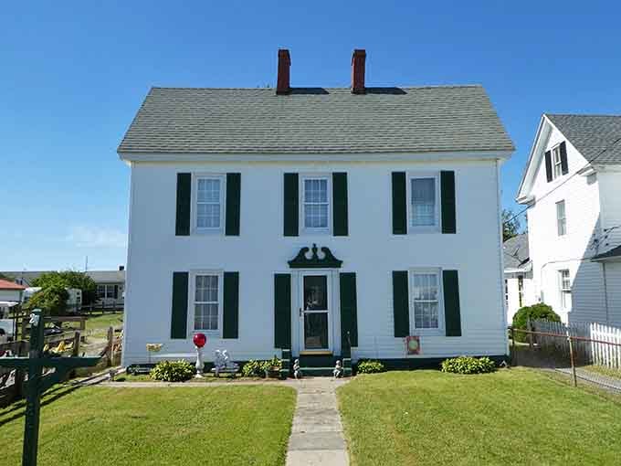 Classic island architecture at its finest&mdash;simple, elegant, and built to weather whatever the Chesapeake throws at it.