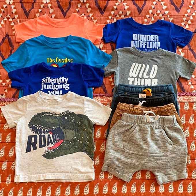 Kids' clothing that'll have them looking adorable while you're secretly celebrating those price tags that don't induce heart palpitations.