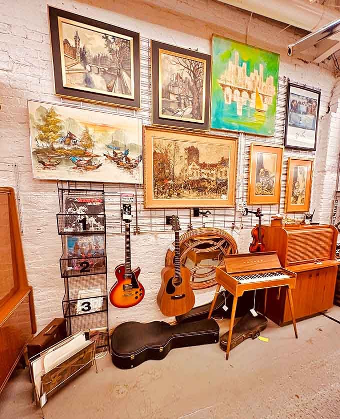 Wall art spanning decades proves that good taste never really goes out of style, just takes breaks.