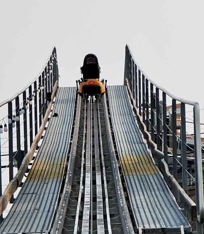 The climb up builds anticipation better than any movie trailer ever could for your waiting audience.