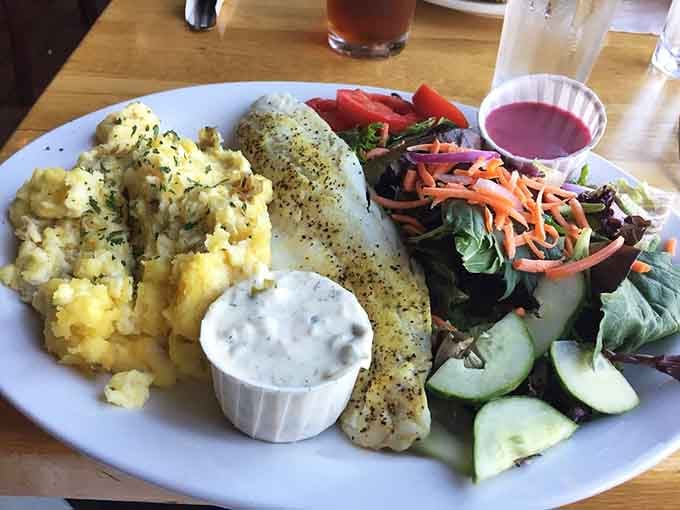 Fresh walleye done right with all the fixings, because sometimes the classics don't need improvement, just proper execution and respect.