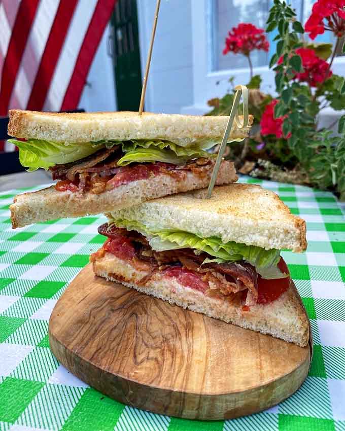 The BLT elevated to art form, with crispy bacon that deserves its own standing ovation and applause from your taste buds.