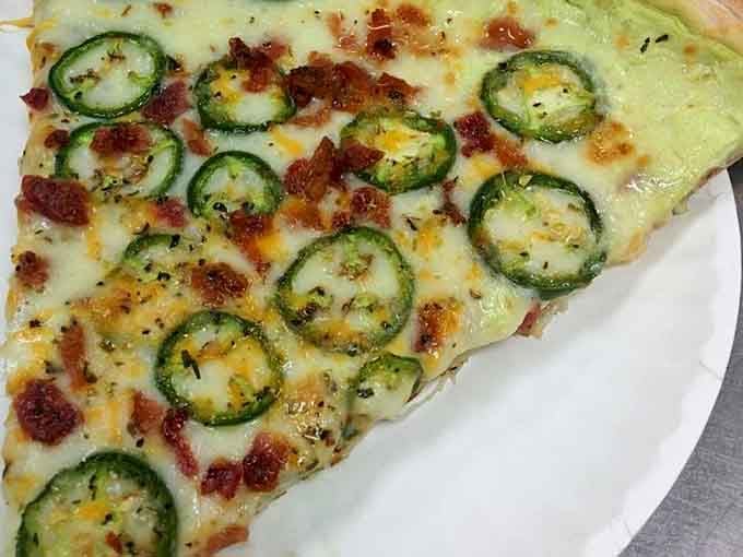 Jalape&ntilde;o Popper pizza brings the heat with cheese, bacon, and enough spice to make your taste buds wake up.