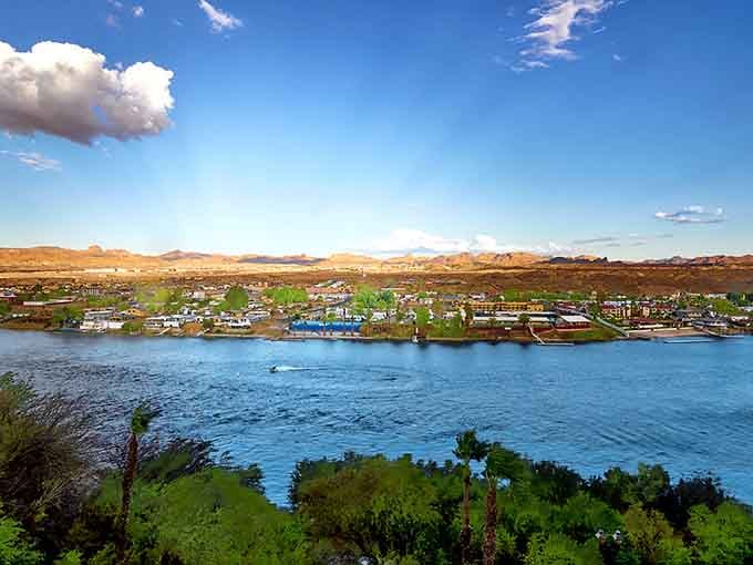 Bullhead City's riverfront location offers water views and desert sunshine where housing costs won't sink your retirement boat.