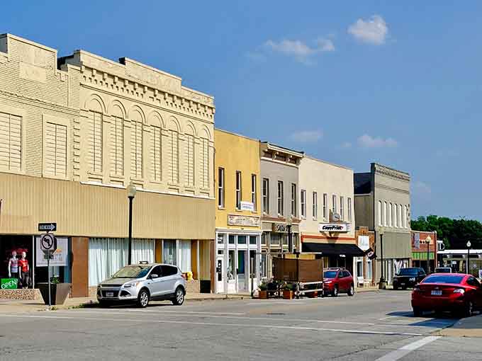 Classic buildings bathed in golden sunlight prove that good architecture never goes out of style.