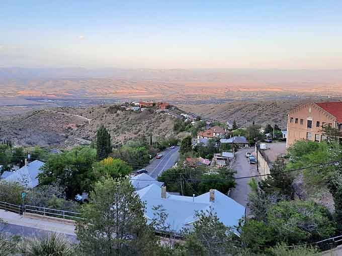 Perched on the hillside, these homes enjoy views that make the winding drive up worthwhile every time.