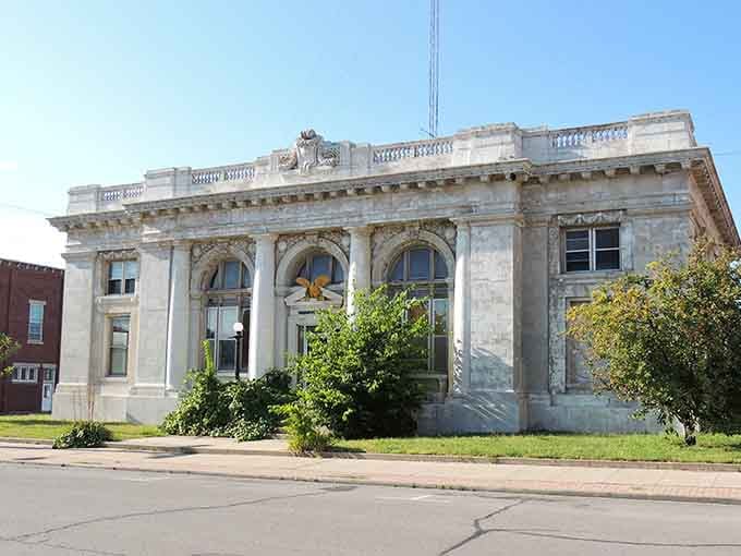 Those arched windows and ornate stonework prove they really knew how to build things back in the day.