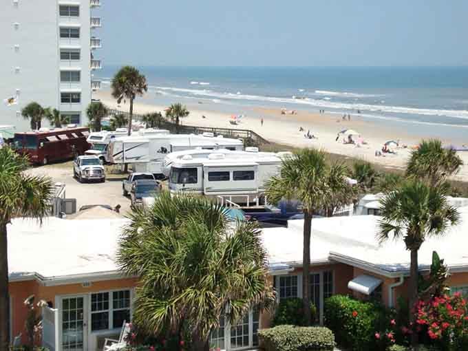 Palm-fringed beaches stretch endlessly where RVs park steps from the Atlantic and beachcombing becomes a daily ritual worth keeping.