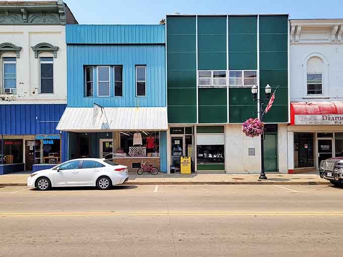 Modern architecture meets small-town sensibility on this eclectic main street&mdash;every building tells its own unique story here.