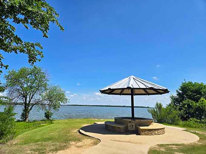 Your own private cabana awaits by the water, complete with shade and views that money can't buy.