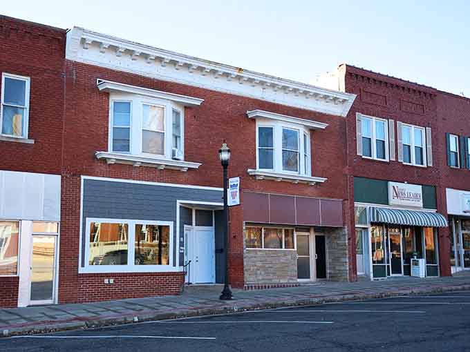 Colorful awnings and balconies add personality to Main Street, where every building has its own unique character and story.