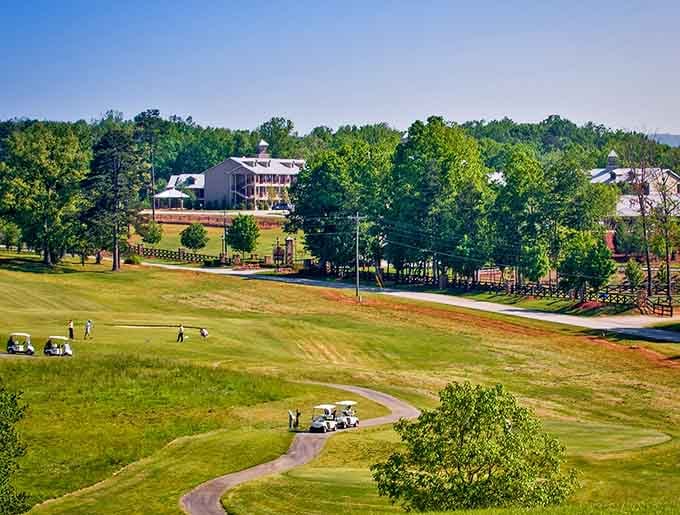 Rolling fairways stretch toward tree-lined horizons, offering peaceful greens where stress simply melts away completely.