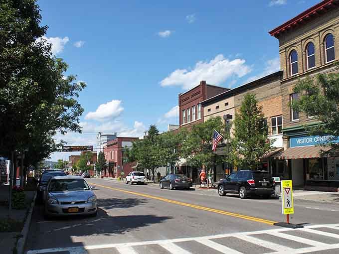 Historic brick and stone buildings stand shoulder to shoulder, having weathered more seasons than most of us have seen birthdays.