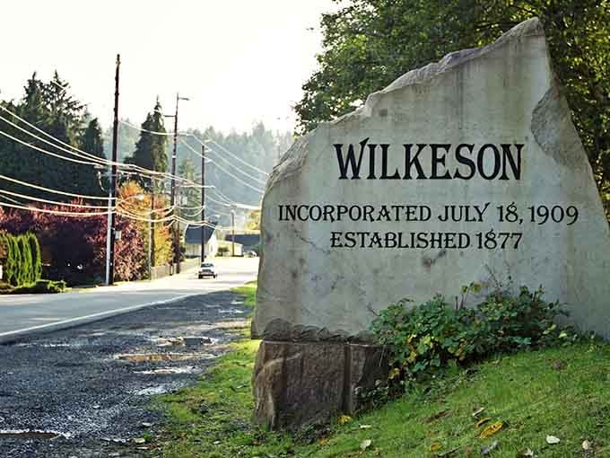 This historic marker stands proudly, reminding passersby that great communities are built on foundations laid by determined pioneers long ago.
