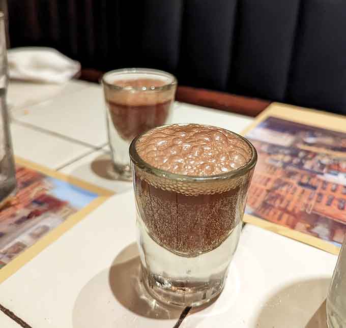 Chocolate egg creams that taste like childhood memories, even if you've never actually had one before in your life.