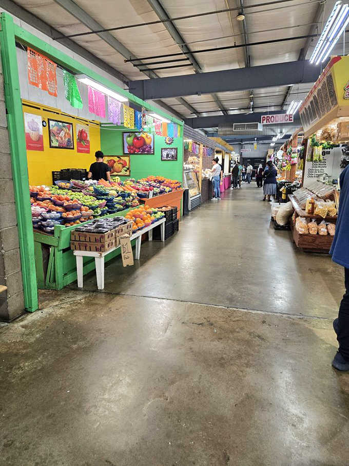 Fresh produce in a flea market? Now that's the kind of one-stop shopping that makes perfect Wisconsin sense.