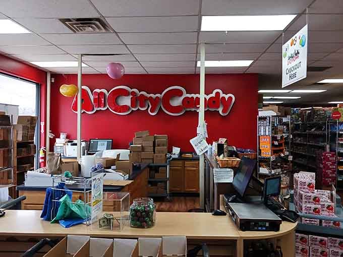 Behind every great candy empire is a checkout counter ready to ring up your gloriously impulsive sugar decisions.